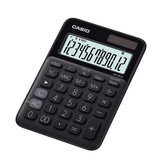Calculadora de 12 Digitos MS-20UC-BK Casio - La Victoria - Ecuador