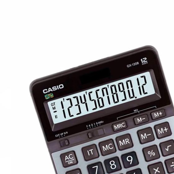 Calculadora de Mesa 12 Dígitos GX-120B Casio - La Victoria - Ecuador