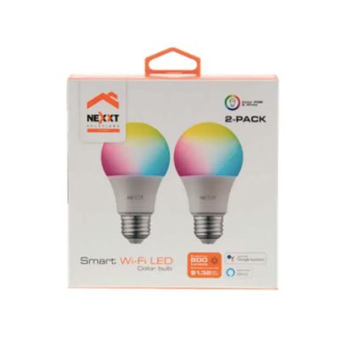 Foco Led Inteligente Wifi Multicolor 800 Lumens NHB-C110 2PK - La Victoria - Ecuador