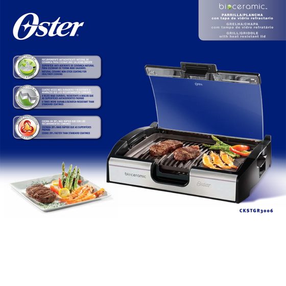 Parrilla eléctrica Oster CKSTGR3006-013 - La Victoria - Ecuador