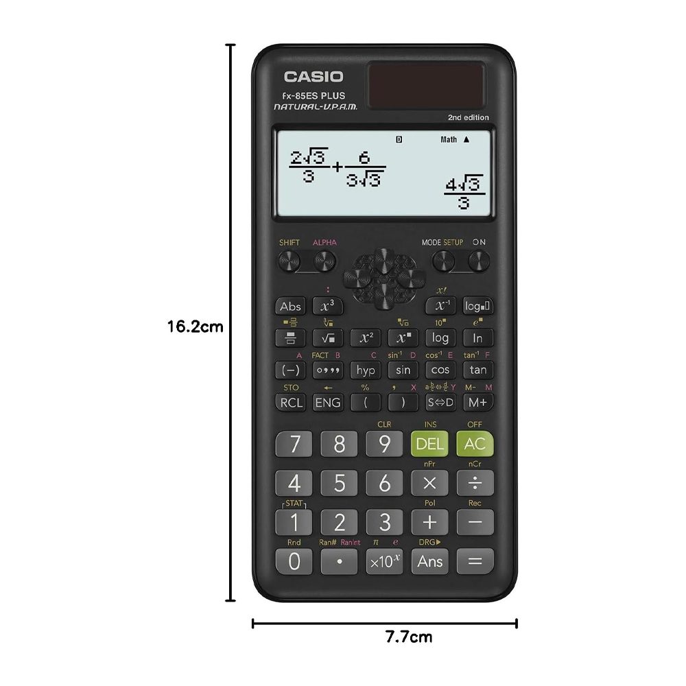 Calculadora Científica 252 Funciones FX-85ES Plus-2 Casio - La Victoria - Ecuador