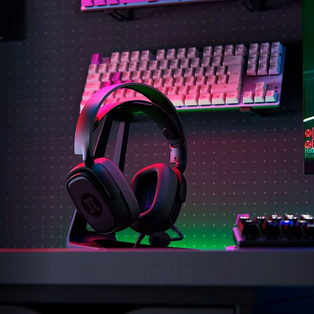 Audífonos Gaming con micrófono PHS-101 100T Primus - La Victoria - Ecuador