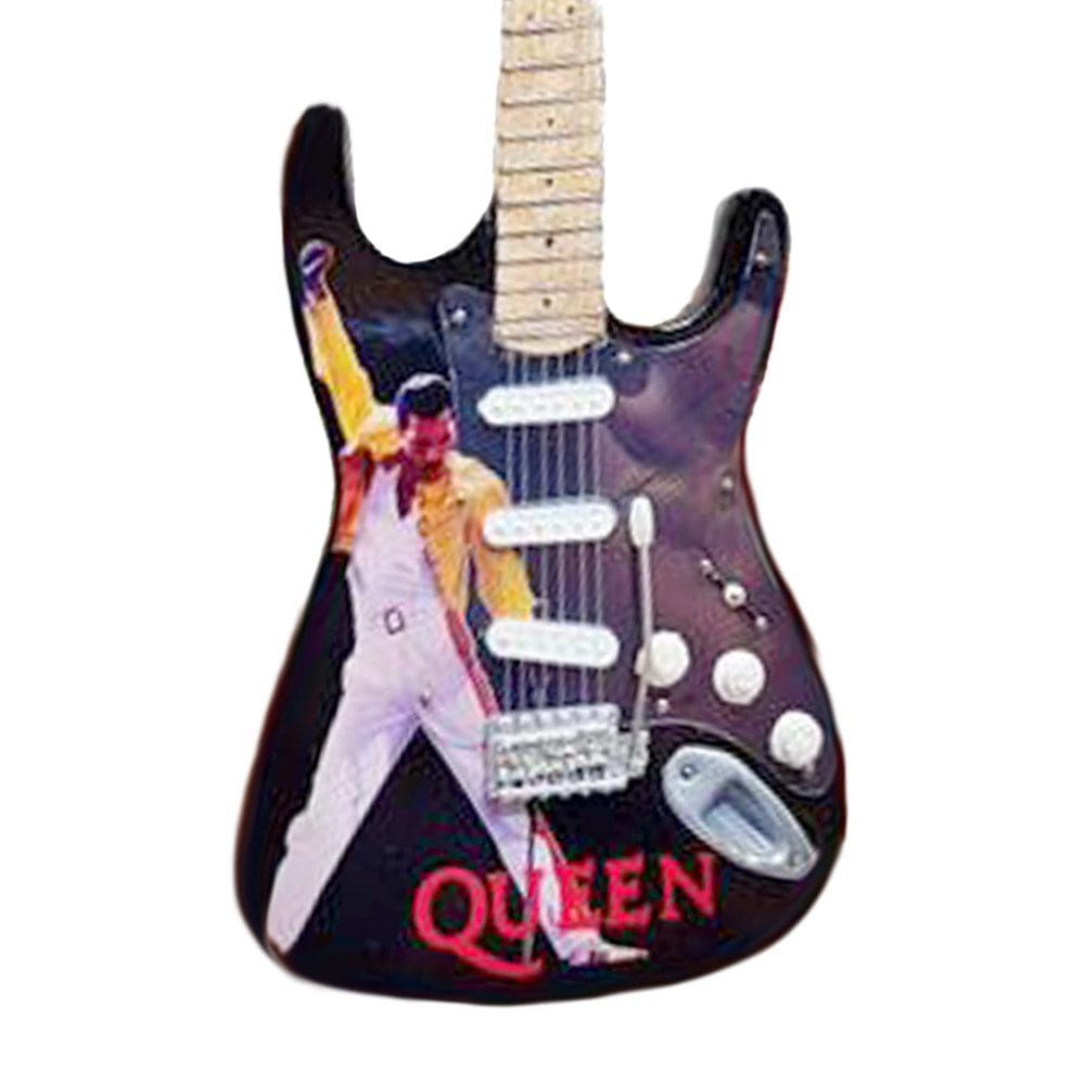 Guitarra a Escala QUEEN 9 - Freddie Mercury 25cm MRA Craft - La ...