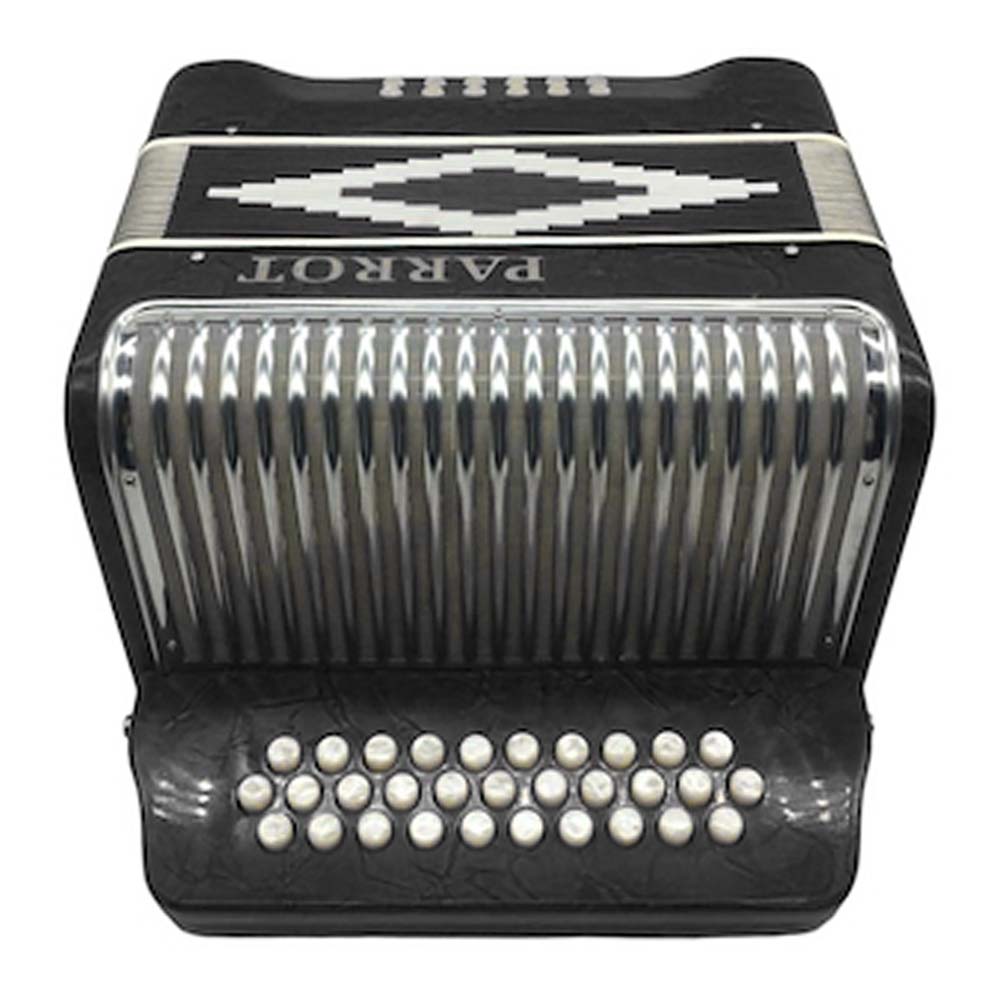 Acordeón Vallenato de 12 bajos + Estuche YW667 31K12BS Parrot - La ...