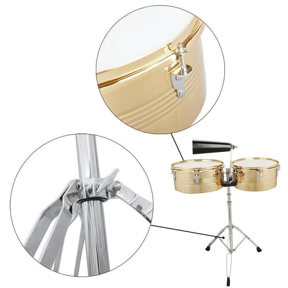 Juego de Timbales Matador Shell Brass M257-B LP - La Victoria - Ecuador