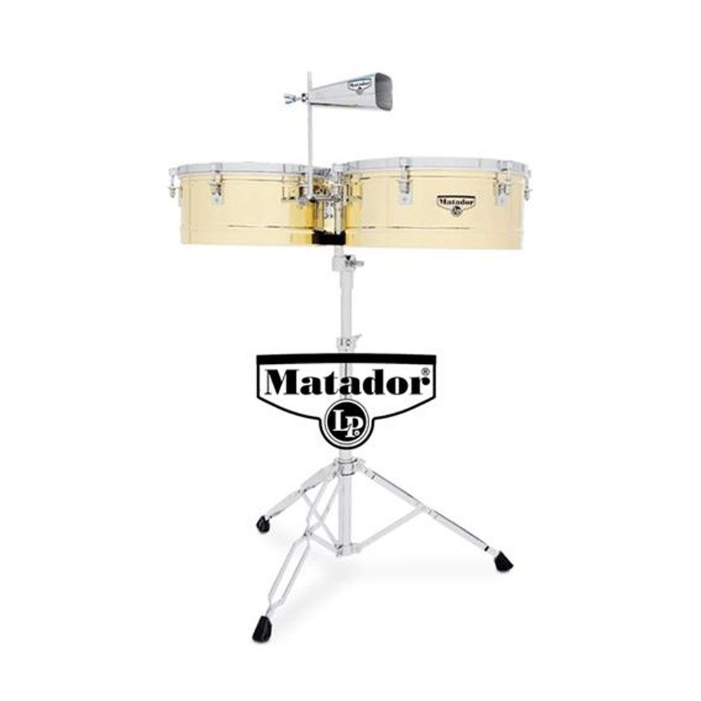 Juego de Timbales Matador Shell Brass M257-B LP - La Victoria - Ecuador