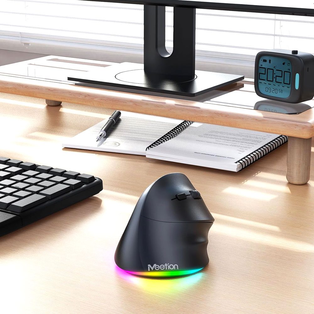 Mouse Vertical Óptico BTM010R Meetion - La Victoria - Ecuador