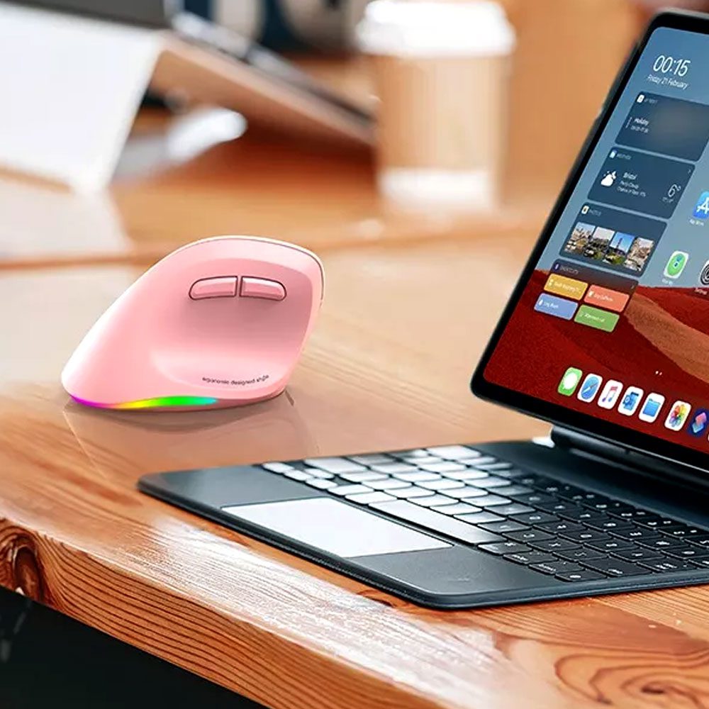 Mouse Vertical Óptico BTM010R Meetion - La Victoria - Ecuador