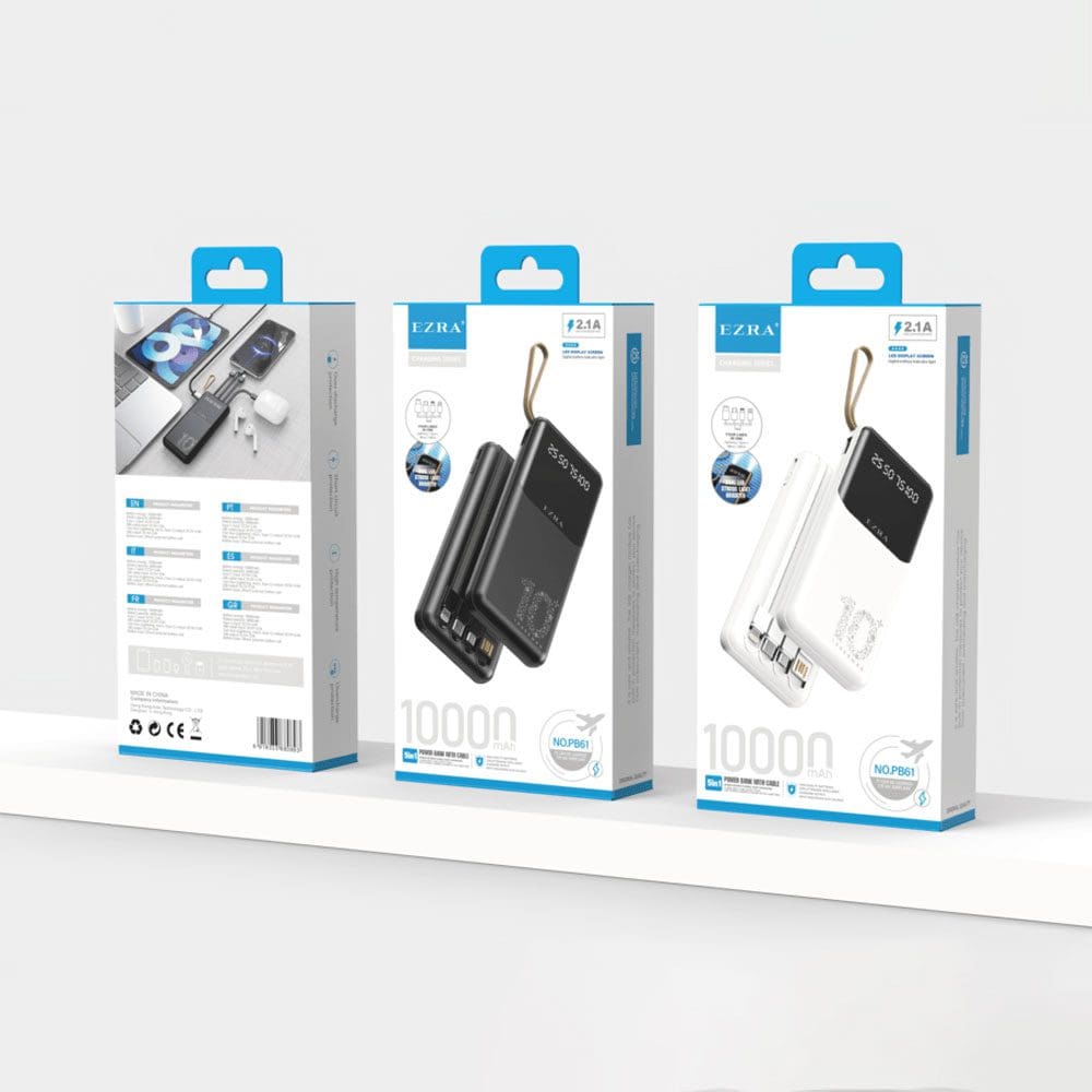 Power Bank de 10000mAh PB61 Ezra - La Victoria - Ecuador